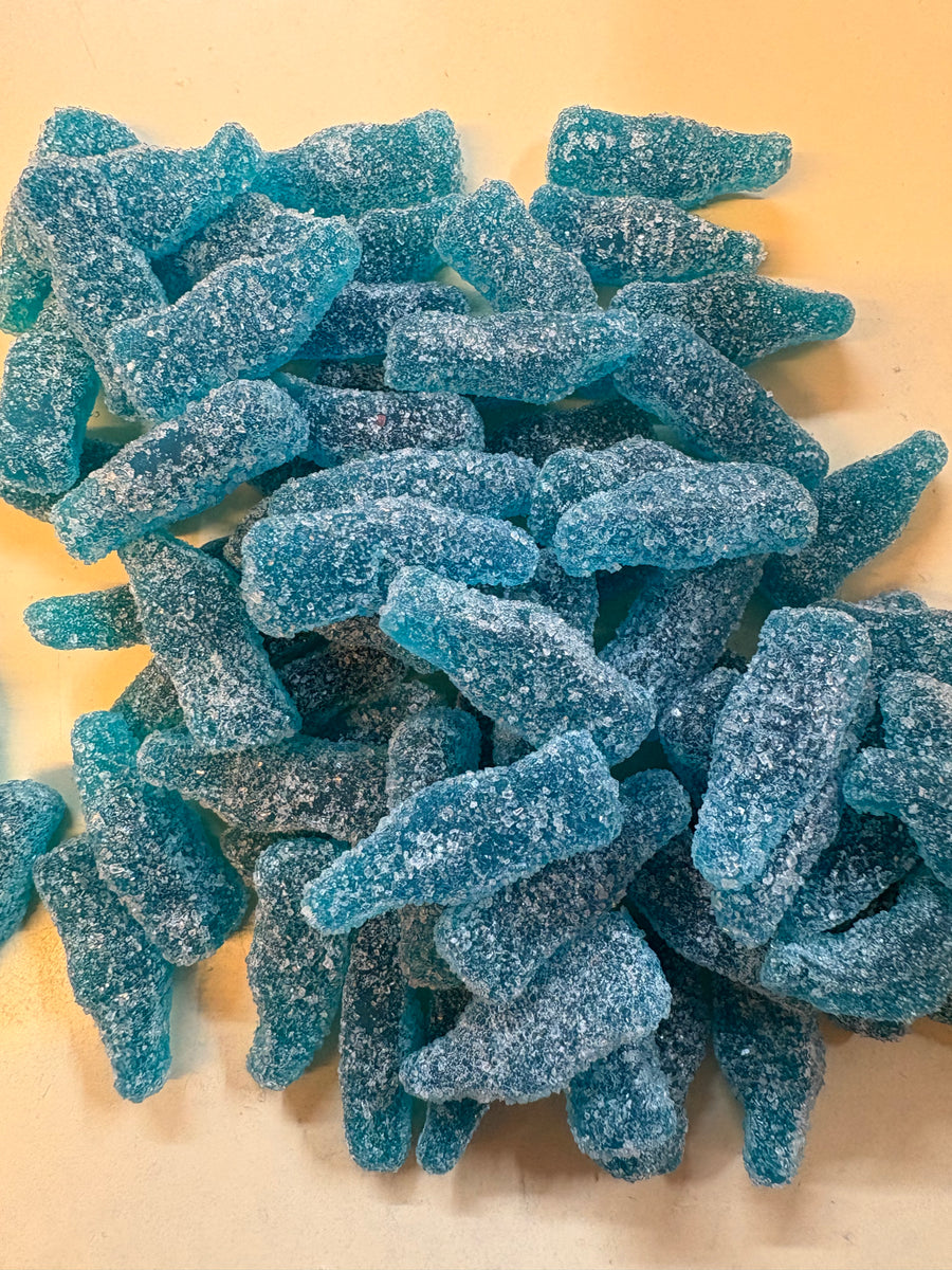 Fizzy blue raspberry bottles – Bon Bon Peterhead